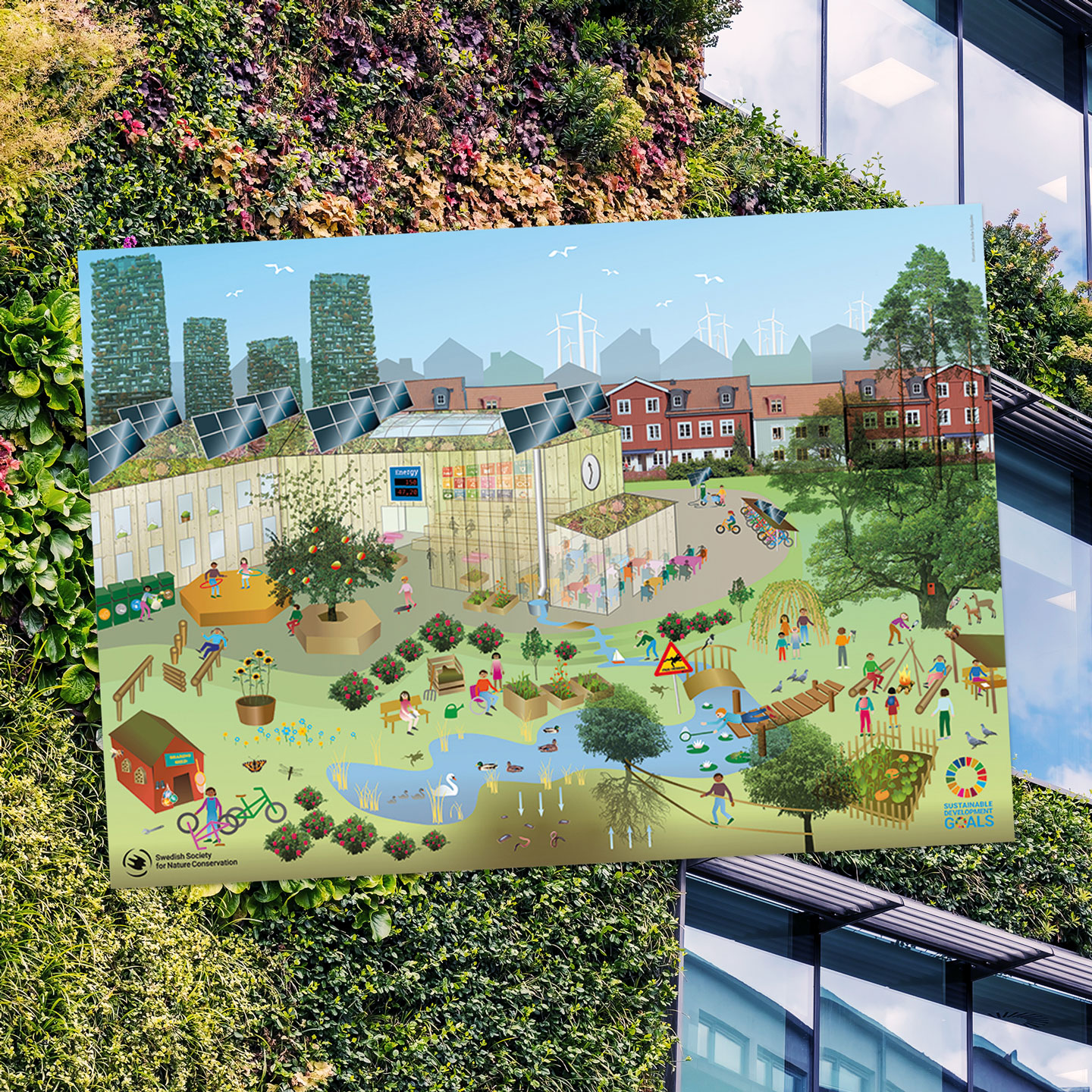 Poster: The sustainable school? - Naturskyddsföreningen