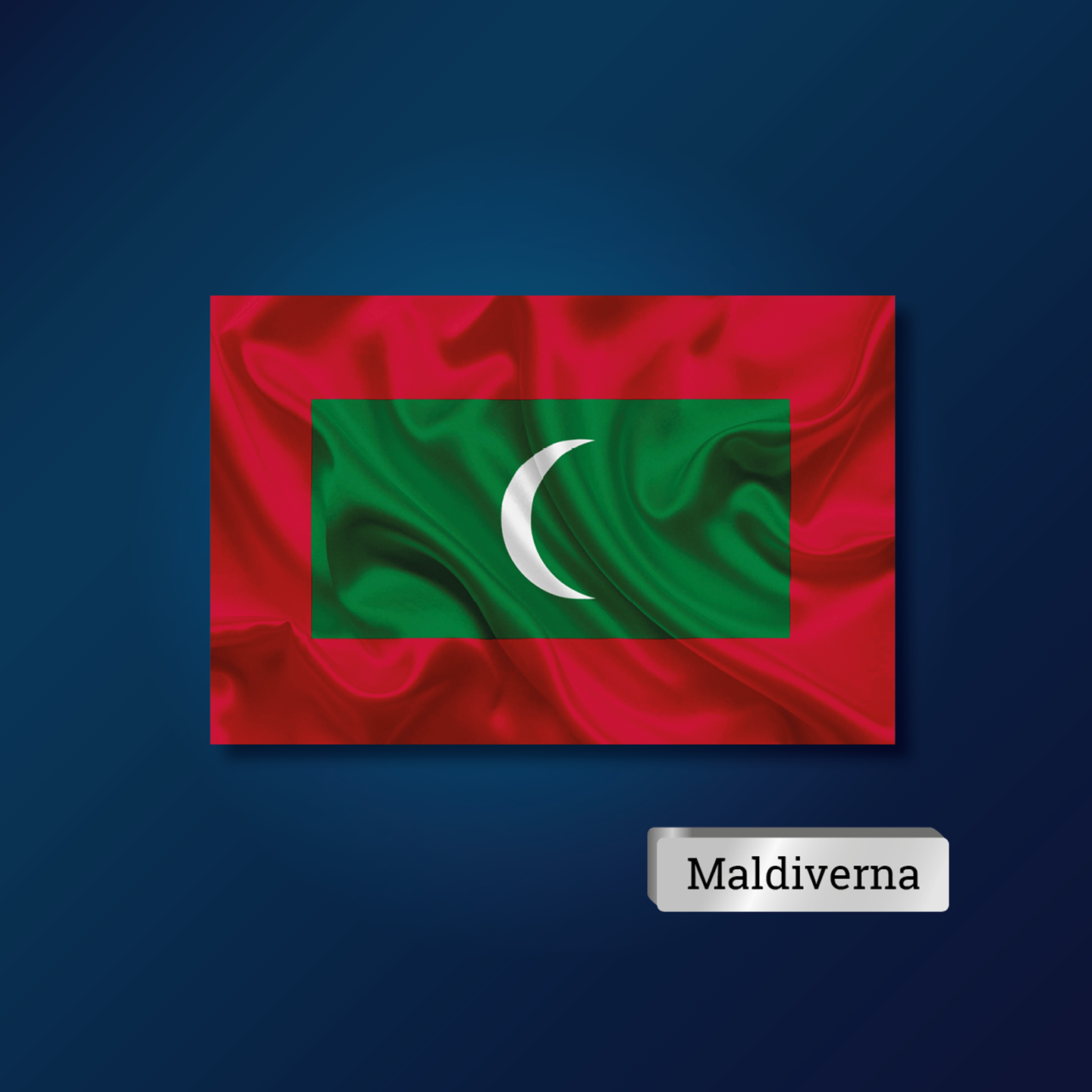 Maldivernas flagga (2026) - Naturskyddsföreningen