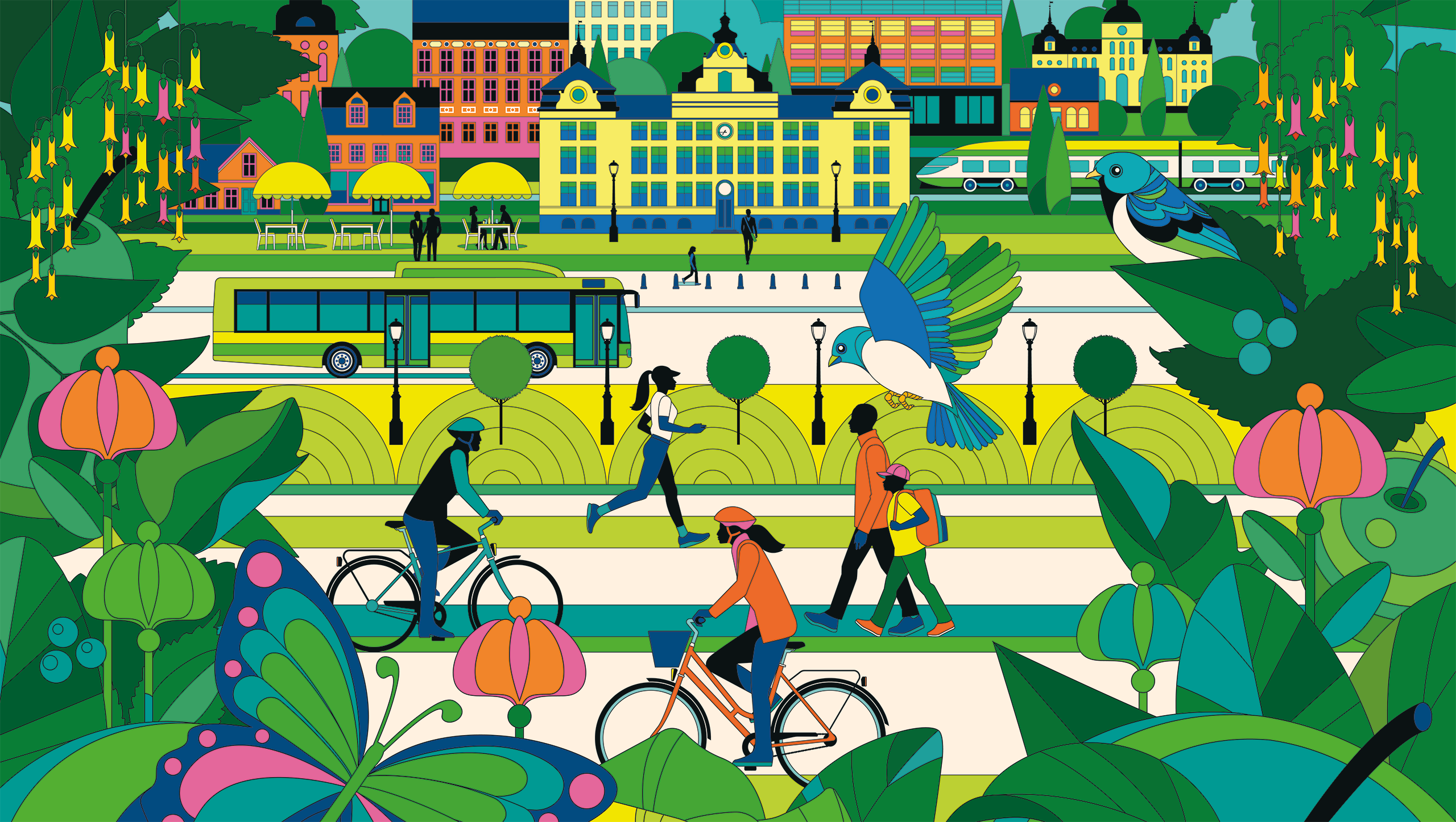 Bryt bilberoendet: satsa på tåg och kollektivtrafik!